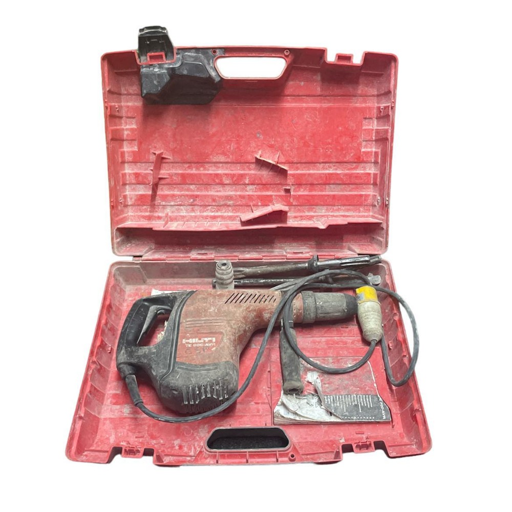 Pre-owned Hilti TE 500 AVR Demolition Breaker Hammer 110V SDS ...